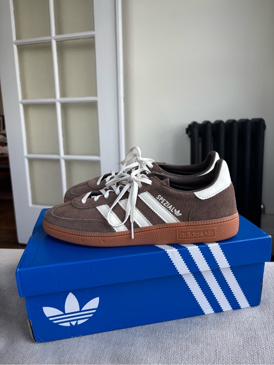 adidas | Shoes | Adidas Handball Spezial Suede Sneakers Women 85 Brown ...